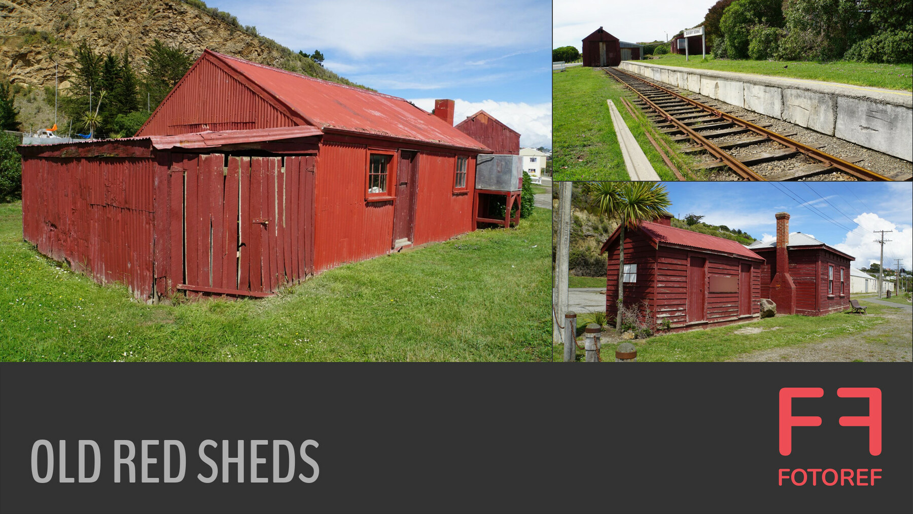 ArtStation - 113 photos of Old Red Sheds | Resources