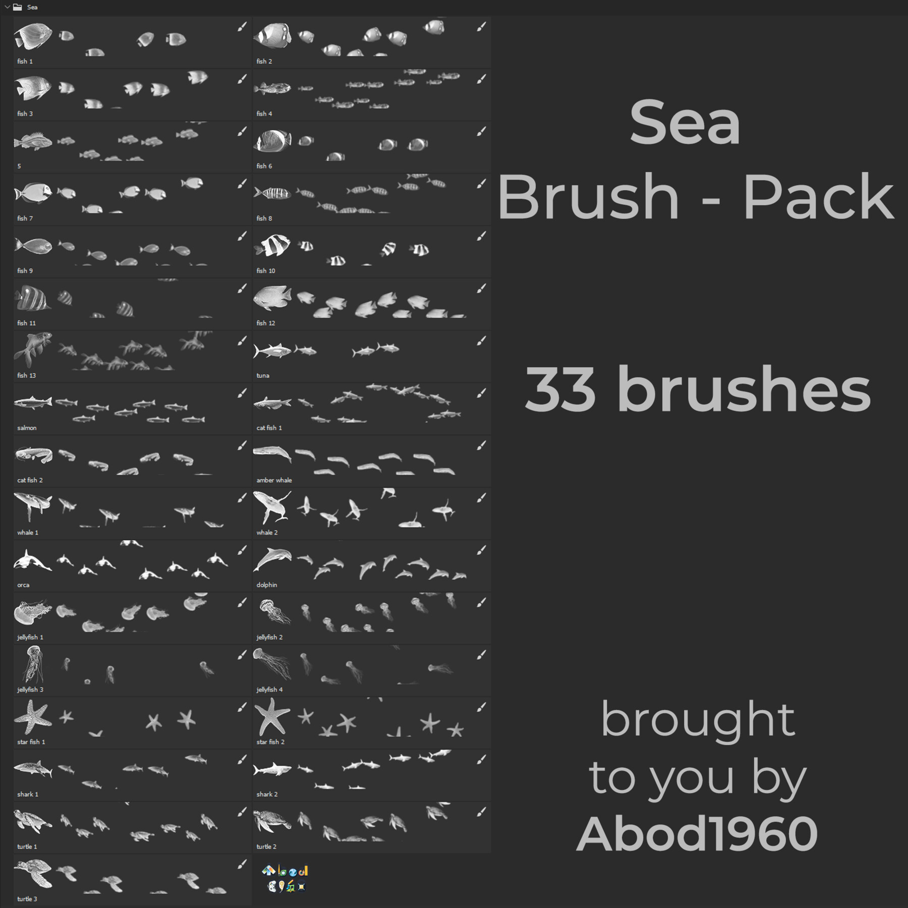 ArtStation - Sea Brush - Pack | Brushes