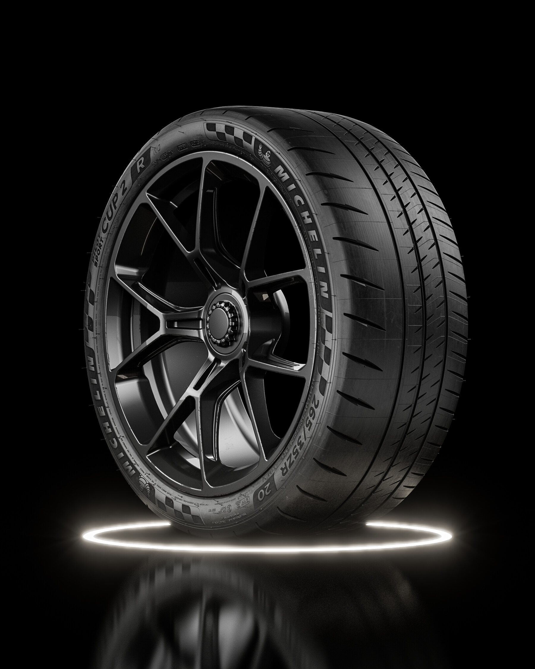 ArtStation - Michelin Pilot Sport CUP 2 R (Real World Details) 265/35 ...