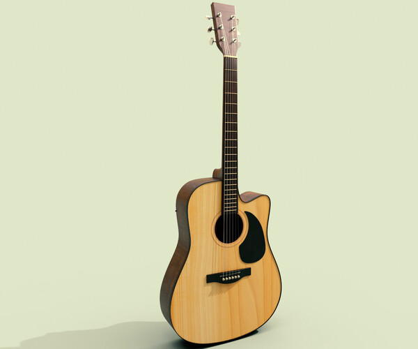 ArtStation - +15 musical instruments collection full detail low poly ...