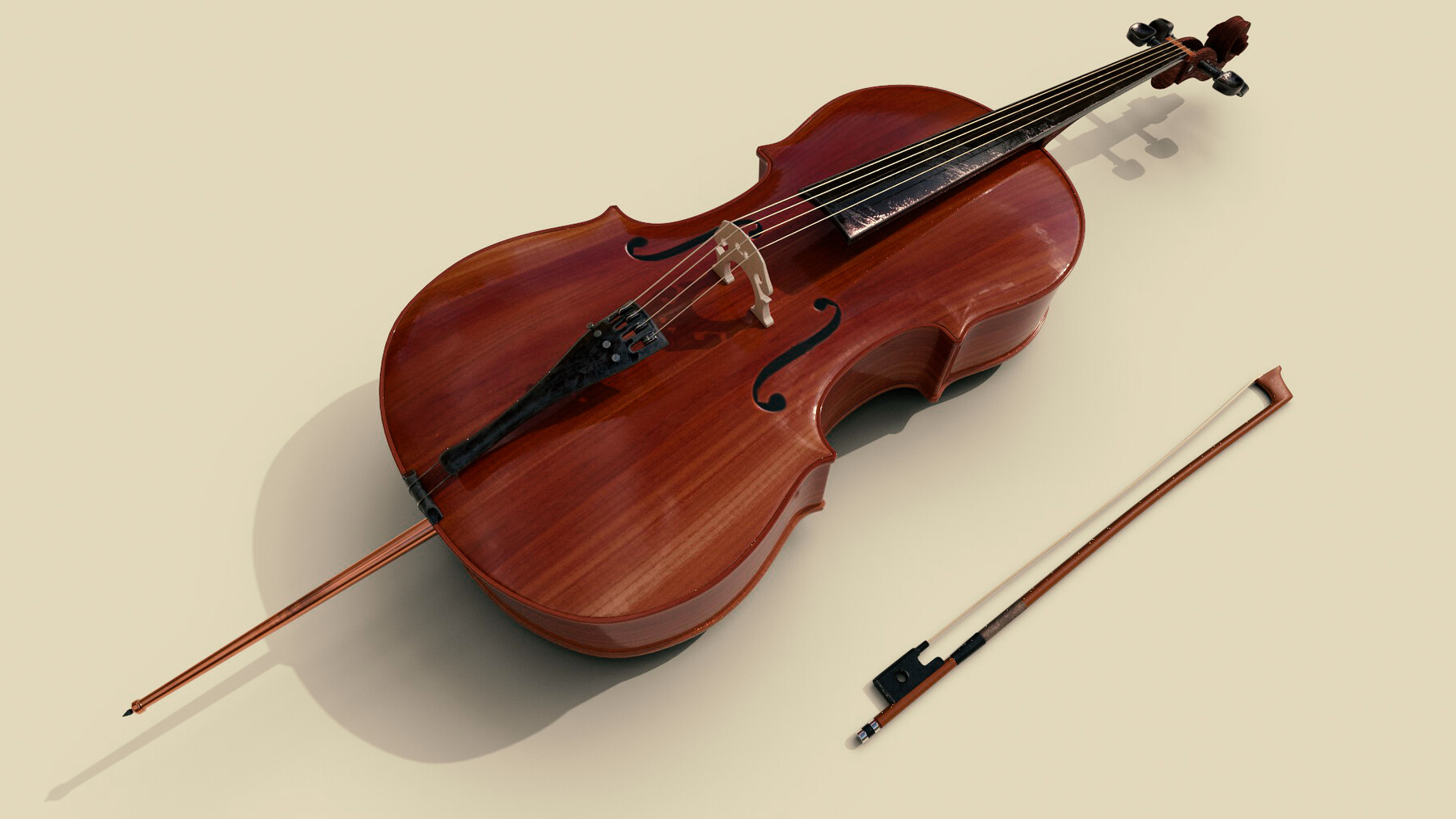 ArtStation - +15 musical instruments collection full detail low poly ...