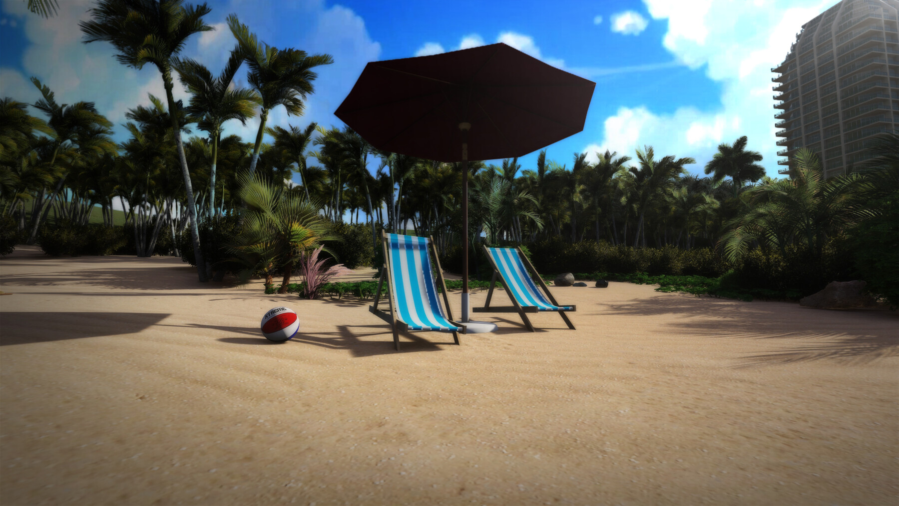 ArtStation - Beach backgrounds for Ilustration, visual novels or games ...