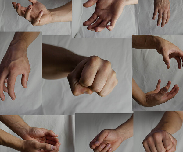ArtStation - 100+ Hand References | Resources