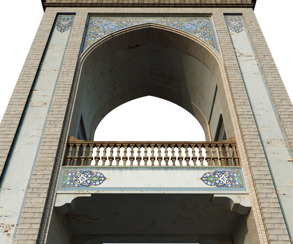 ArtStation - old islamic turkish arch set 143 | Game Assets