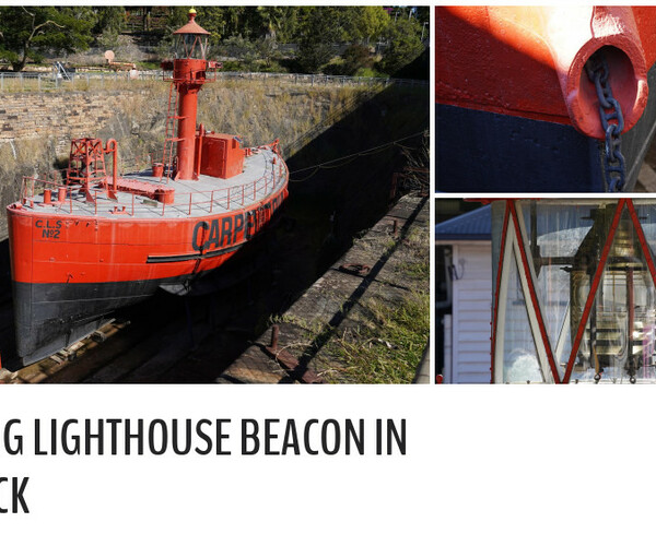 ArtStation - 218 photos of Floating Lighthouse Beacon in Dry Dock ...
