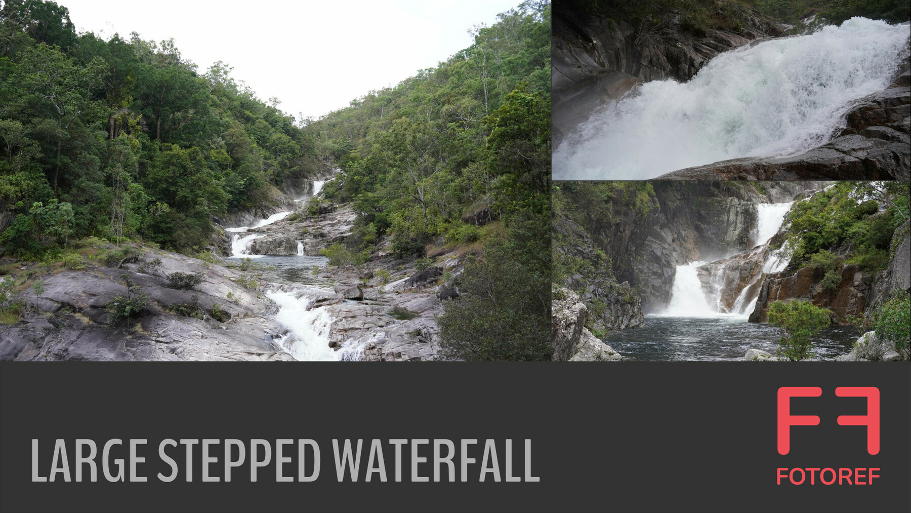 ArtStation - 155 photos of Large Stepped Waterfall | Resources