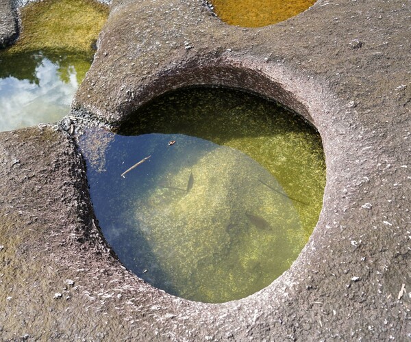 ArtStation - 110 photos of Large Smooth Granite Boulders Stream | Resources
