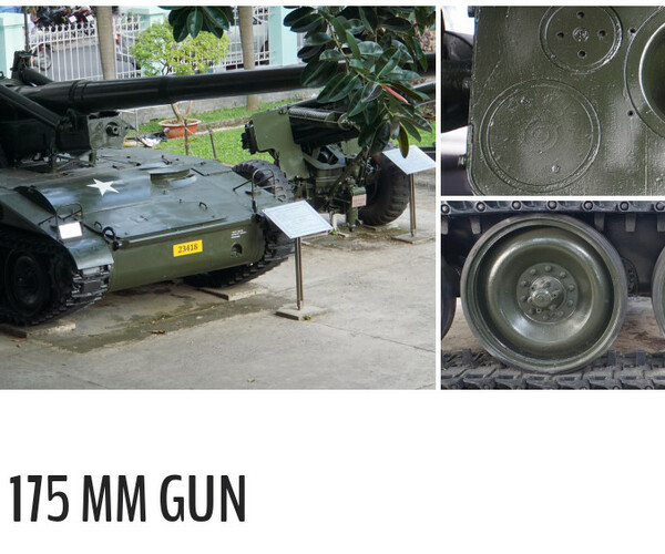 ArtStation - 97 photos of M107 - 175 mm Gun | Resources