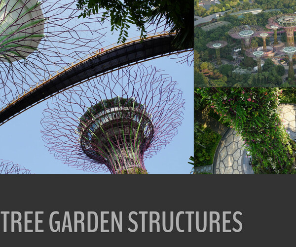 ArtStation - 255 photos of Giant Tree Garden Structures | Resources