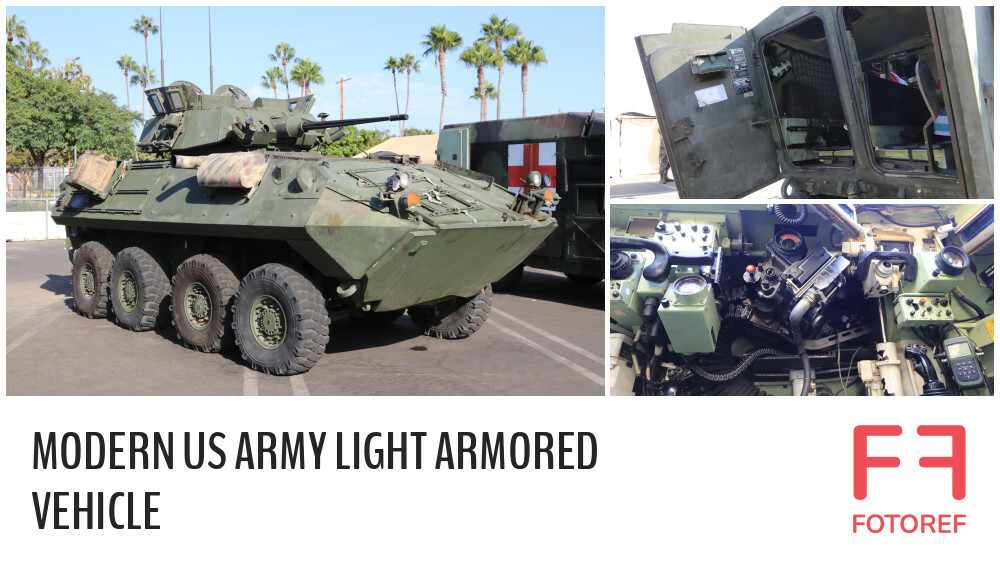 FOTOREF.COM Photo Packs - 78 photos of Modern US Army Light Armored Vehicle