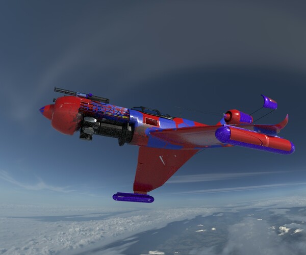 ArtStation - Mad Max style aircraft | Resources