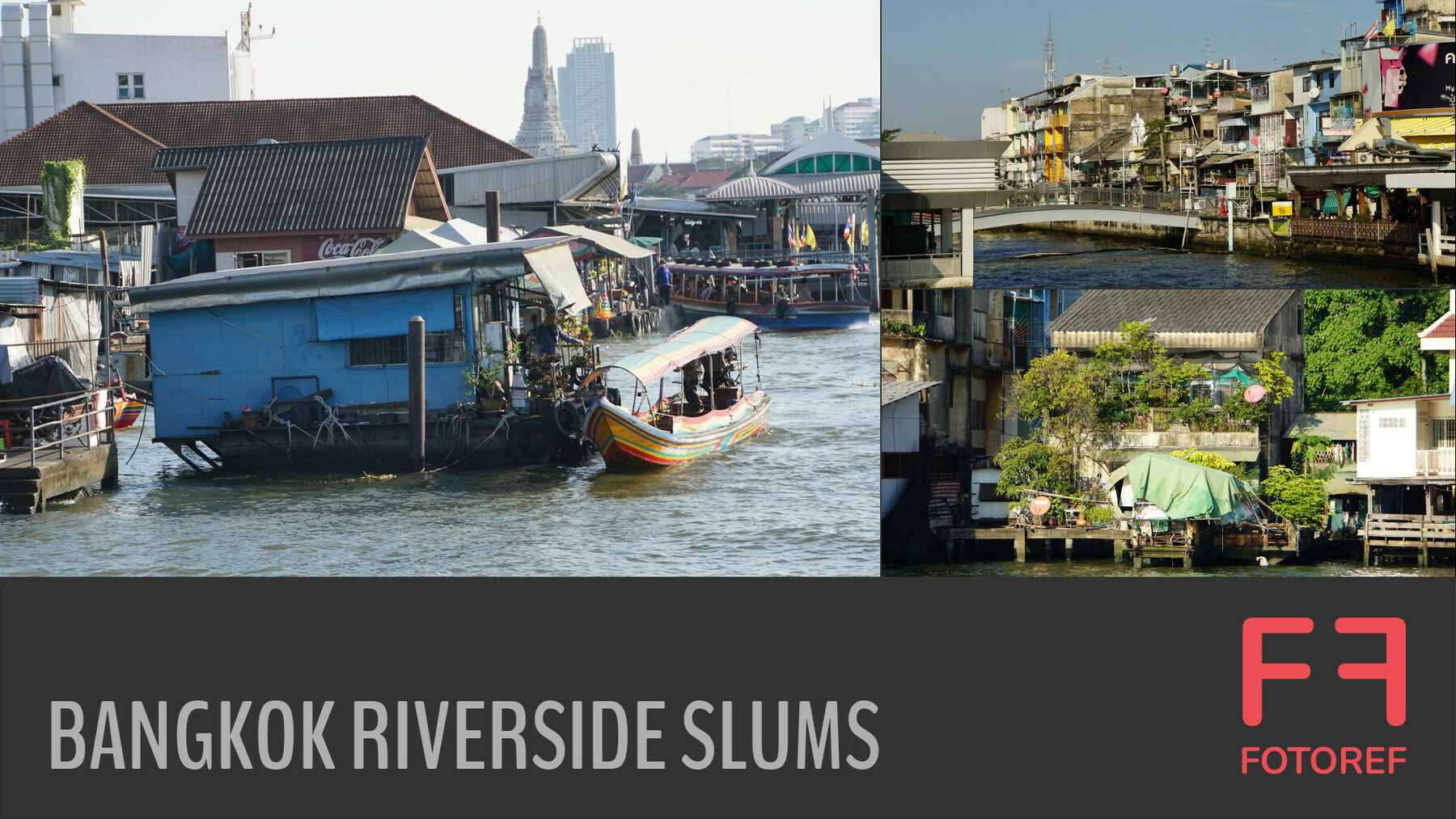 ArtStation - 152 photos of Bangkok Riverside Slums | Resources