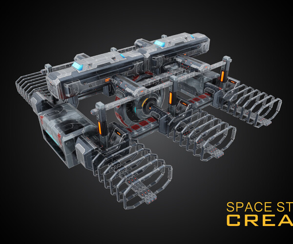 ArtStation - Space Stations Creator | Game Assets