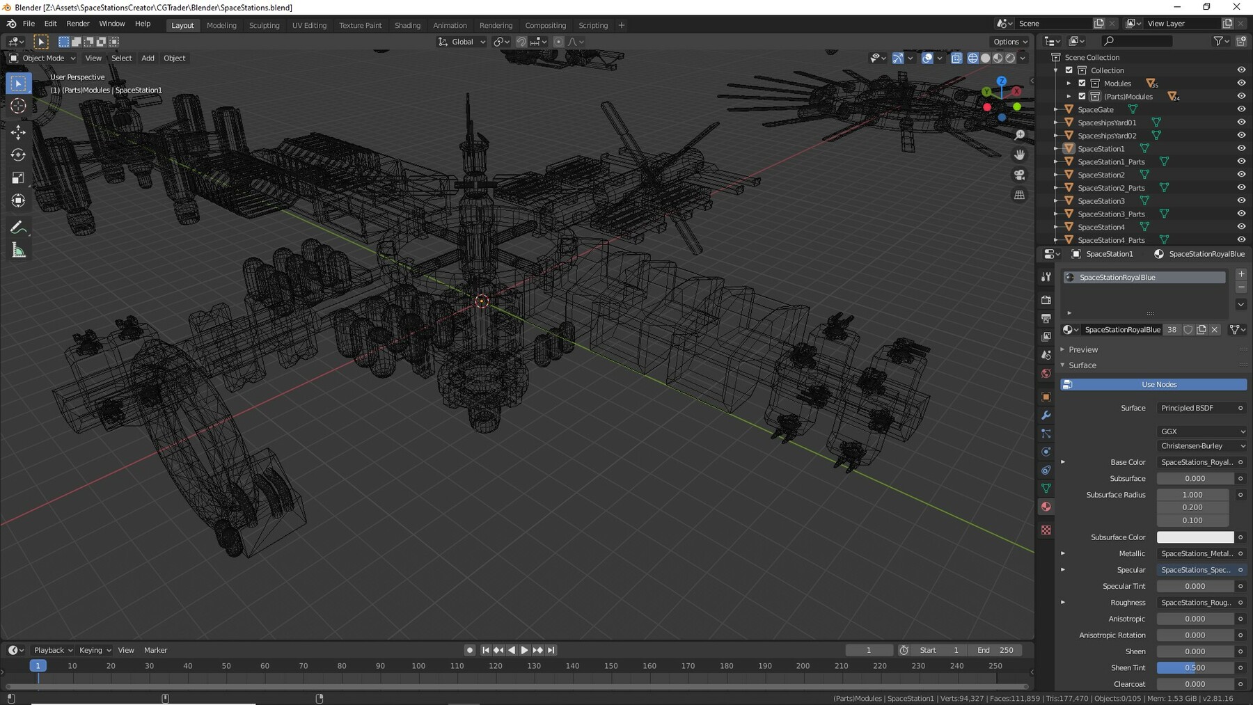 ArtStation - Space Stations Creator | Game Assets