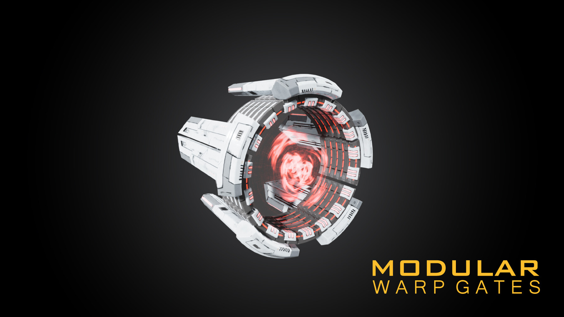 ArtStation - Modular Warp Gates | Game Assets