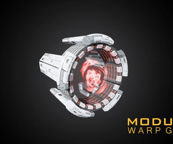 ArtStation - Modular Warp Gates | Game Assets