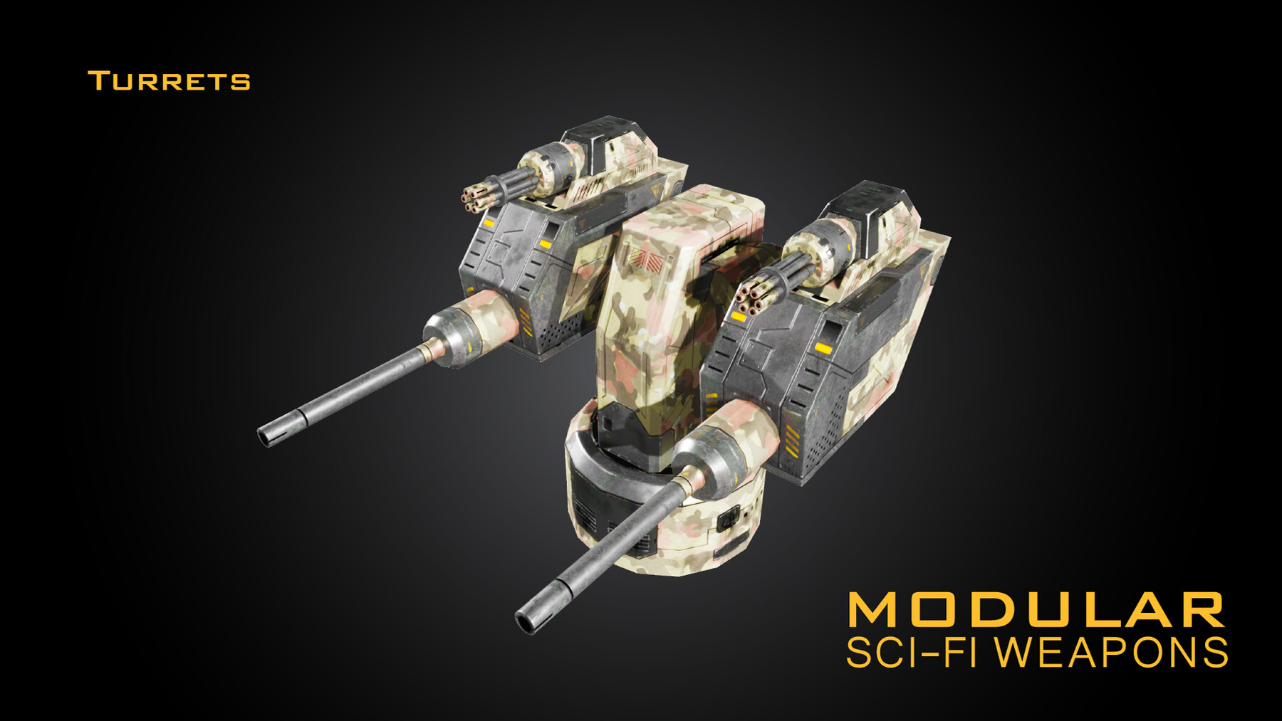 ArtStation - Modular Sci-Fi Weapons | Game Assets