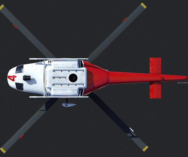 ArtStation - Helicopter Bell 412 LAFD | Resources