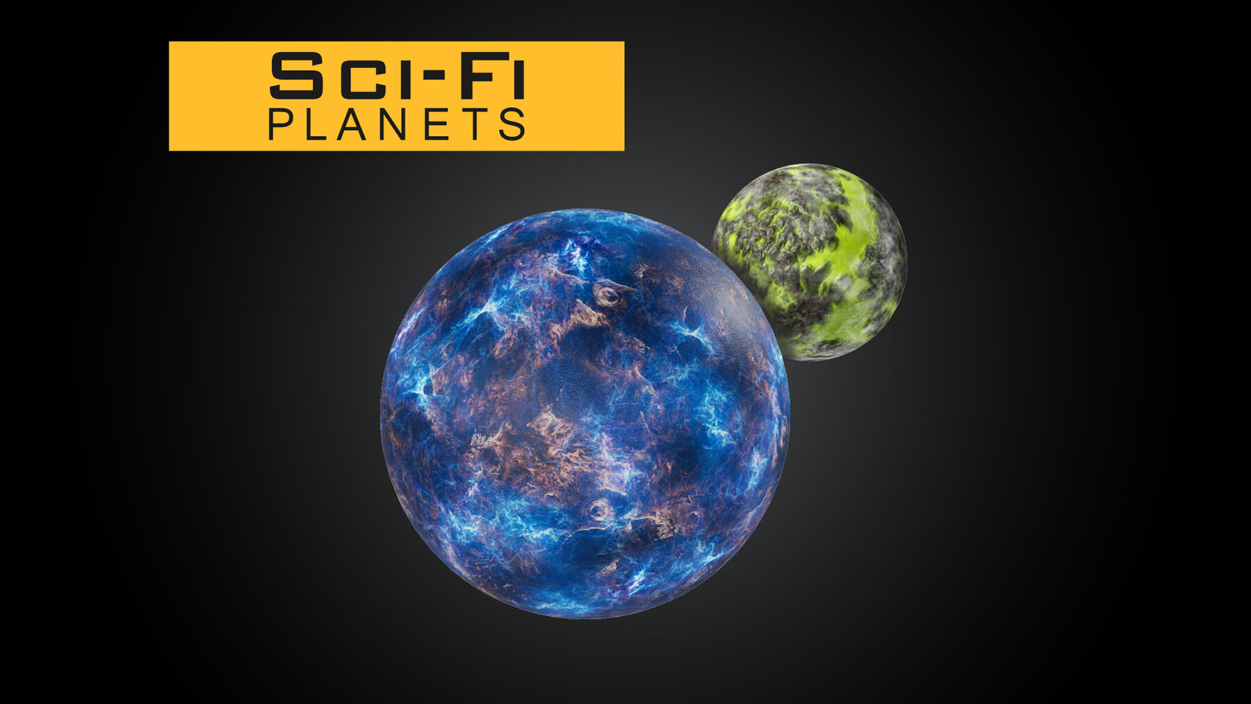 ArtStation - Sci-Fi Planets and Asteroids | Game Assets