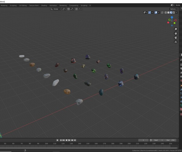 ArtStation - Sci-Fi Planets and Asteroids | Game Assets