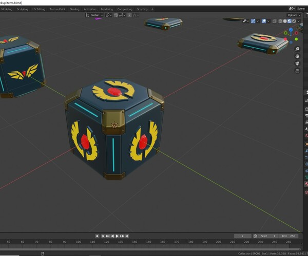 ArtStation - Modular Pick Up Items | Game Assets