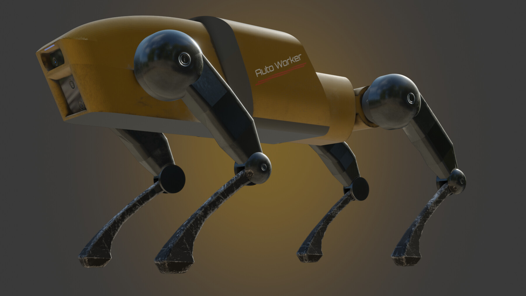 ArtStation - Stylized RoboDog | Resources