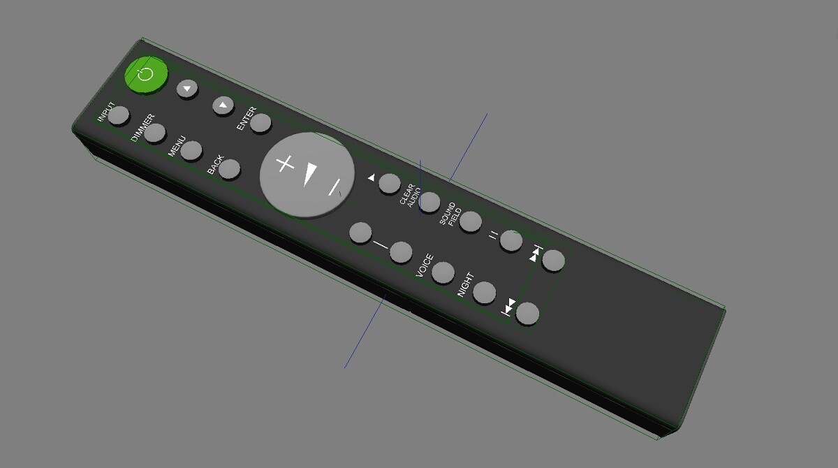 ArtStation - Remote Controller 3D Model | Game Assets