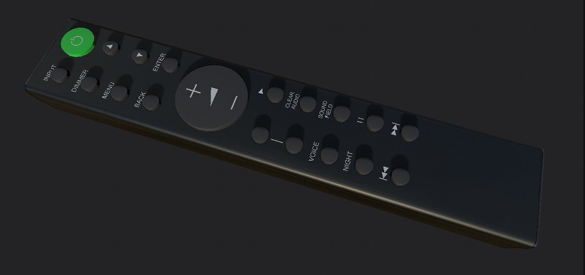 ArtStation - Remote Controller 3D Model | Game Assets