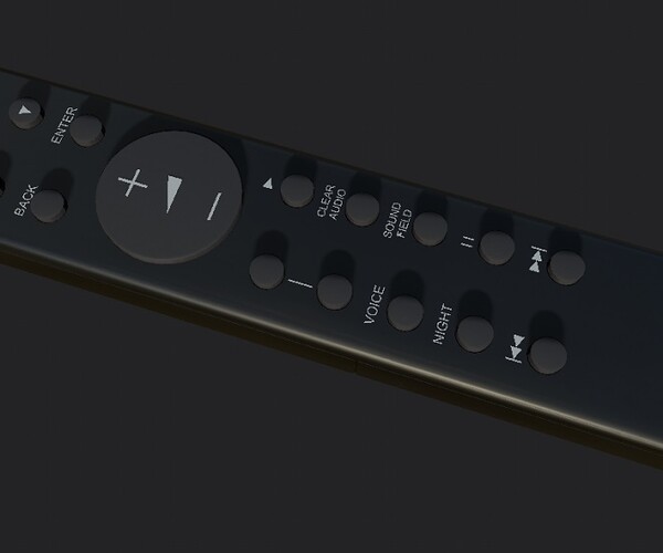 ArtStation - Remote Controller 3D Model | Game Assets