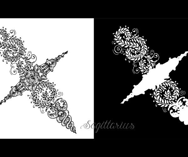 ArtStation - Zodiac Signs in Old Baroque Style | Artworks