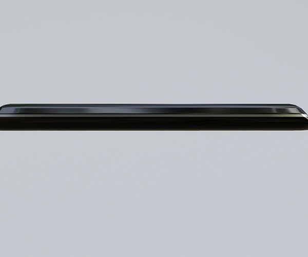 ArtStation - Mobile Phone - Screen OFF - Celular Low-poly 3D model ...