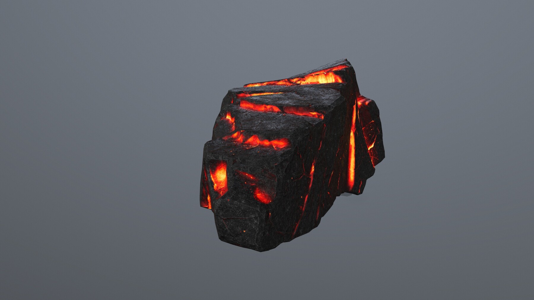 ArtStation - Lava Rock Set | Game Assets