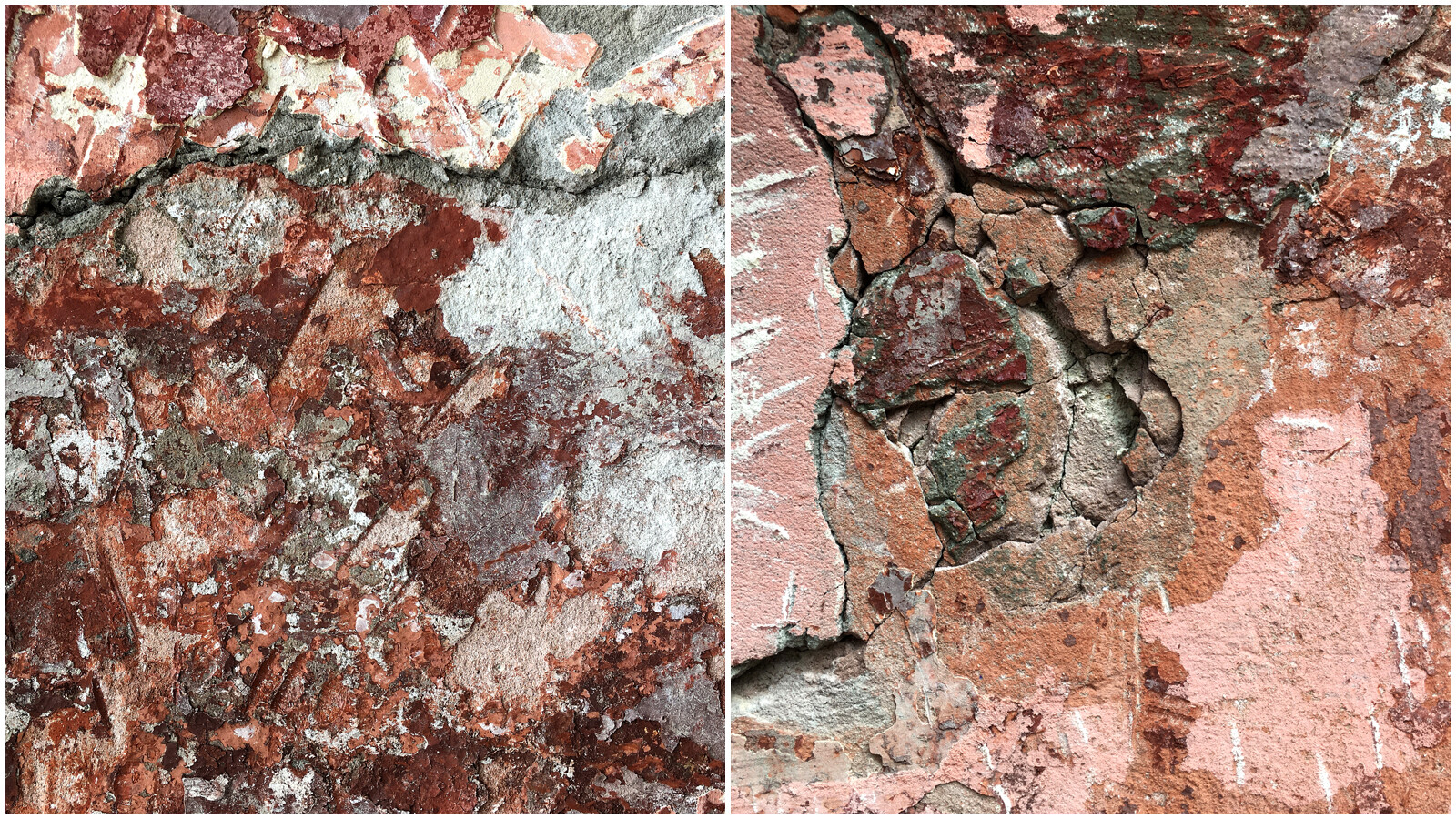 ArtStation - 19 Cracked Red Plaster Textures | Resources