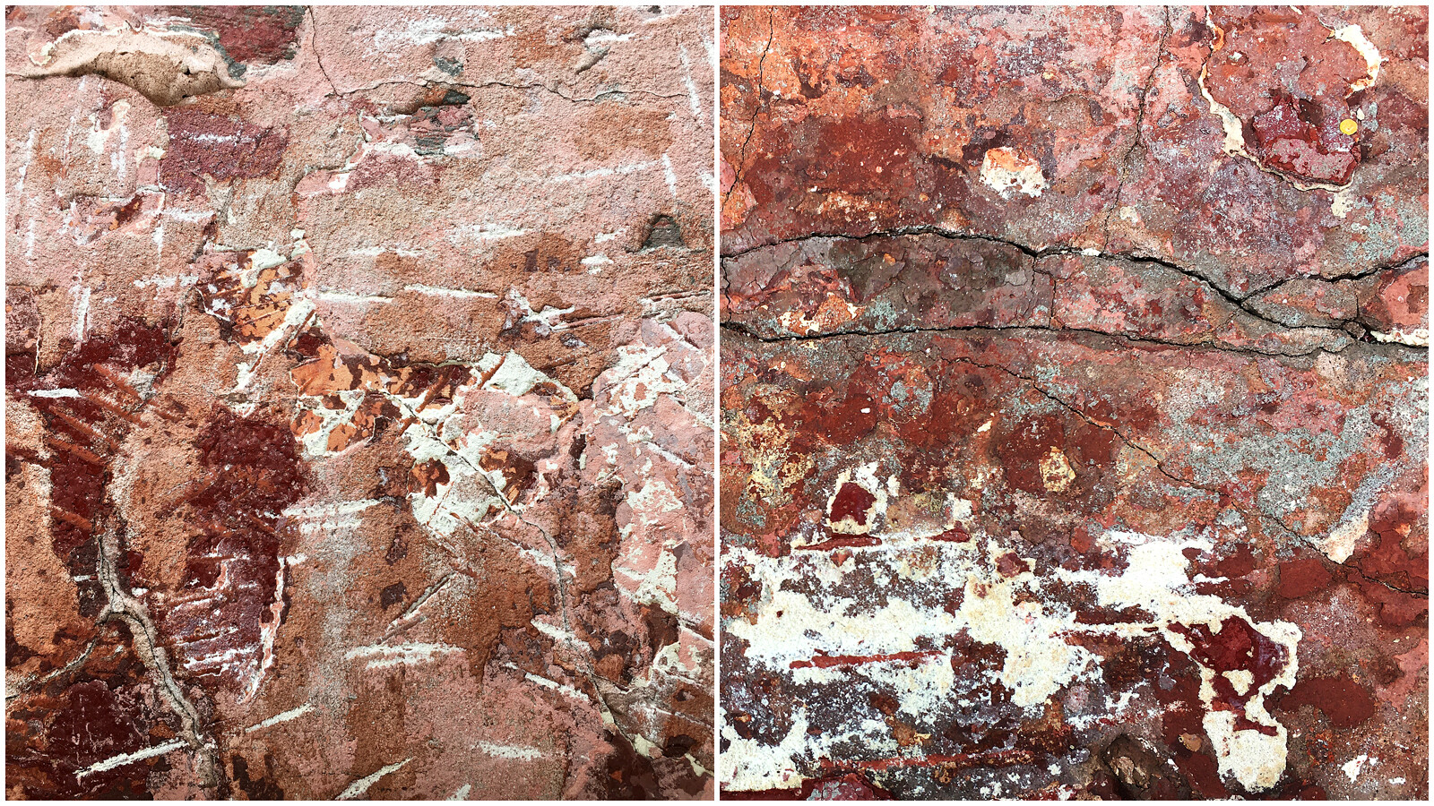 ArtStation - 19 Cracked Red Plaster Textures | Resources