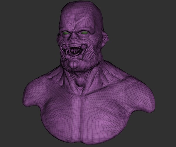 ArtStation - 3d model demon | Resources