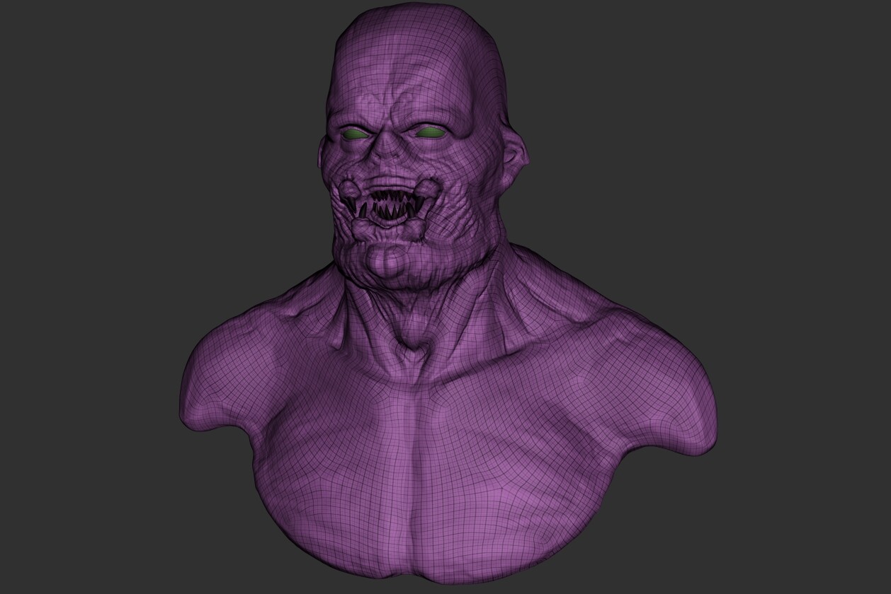 ArtStation - 3d model demon | Resources