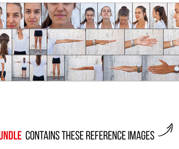 ArtStation - T-POSE & DETAILS | Male Photo References #2908 | Resources