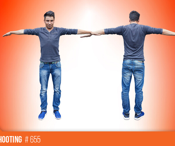 ArtStation - T-POSE & DETAILS | Male Photo References #655 | Resources