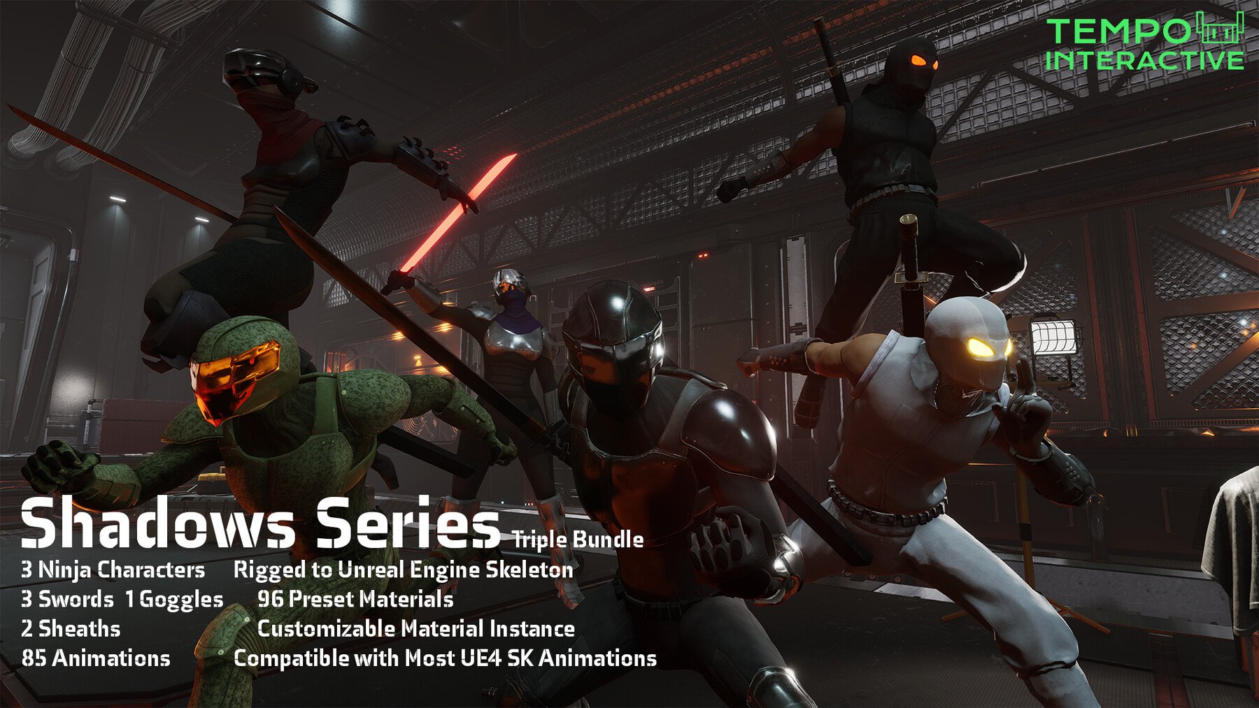 ArtStation - Shadows Series - Unreal Engine 4 | Game Assets