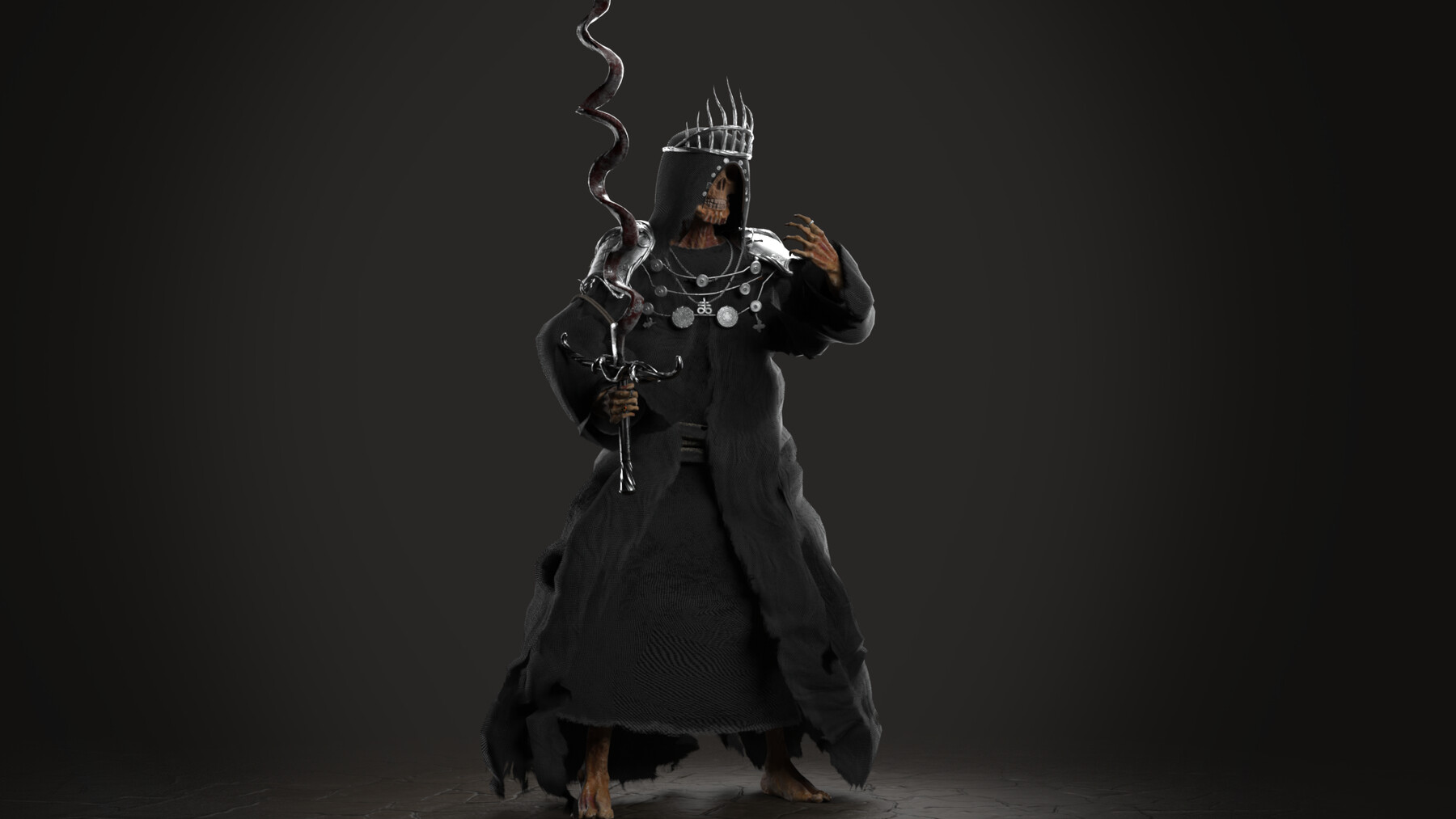 ArtStation - Skeleton King / Reaper | Game Assets