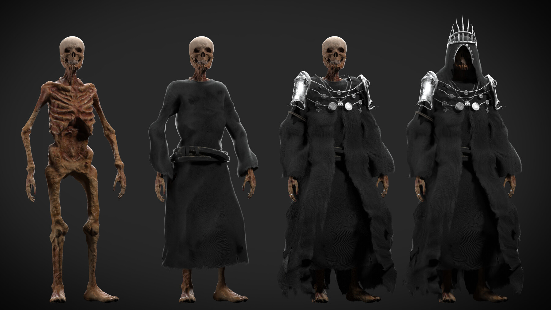 ArtStation - Skeleton King / Reaper | Game Assets