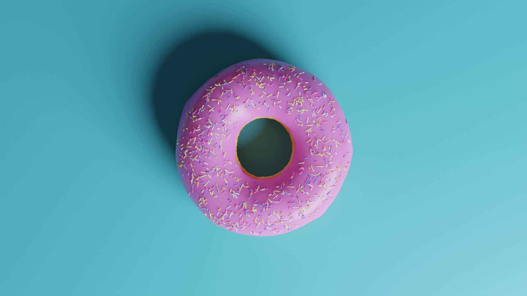 ArtStation - Pink Iced Donut | Game Assets