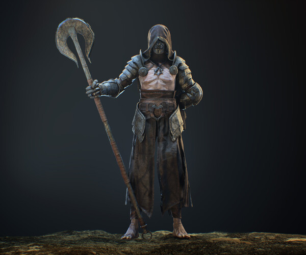 ArtStation - Heretic 3d Character | Game Assets