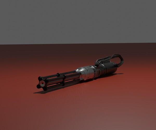 ArtStation - air machine gun | Game Assets