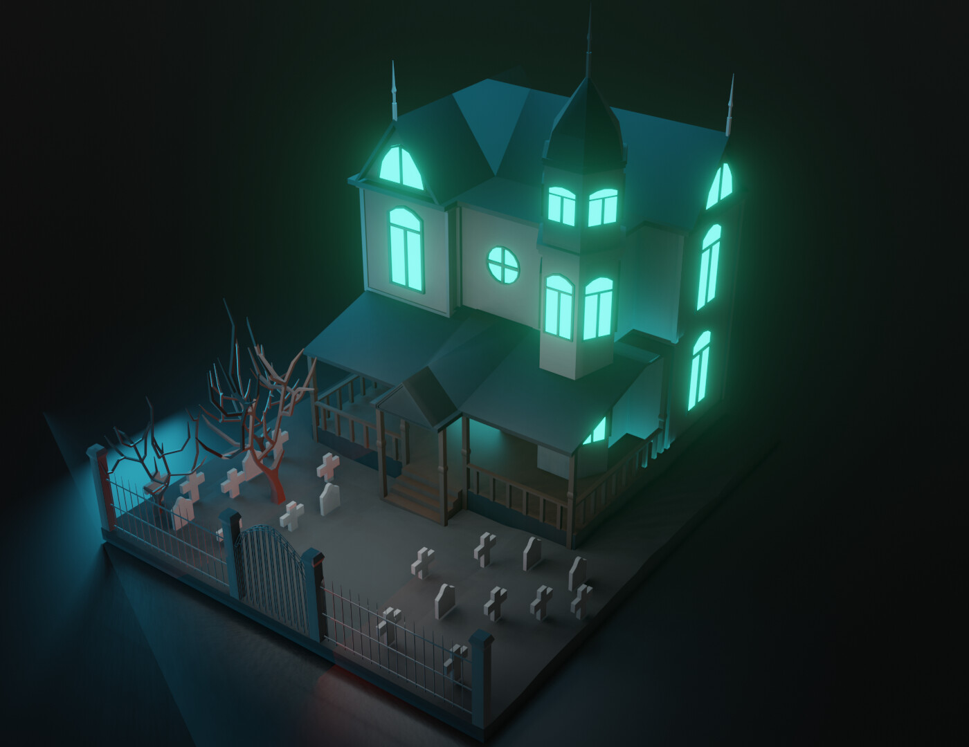 ArtStation - Haunted House | Resources