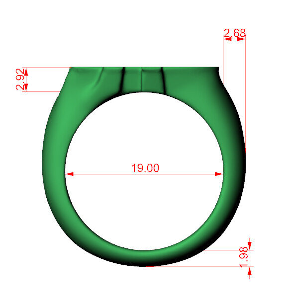 ArtStation - Bitcoin signet finger ring jewelry | Resources