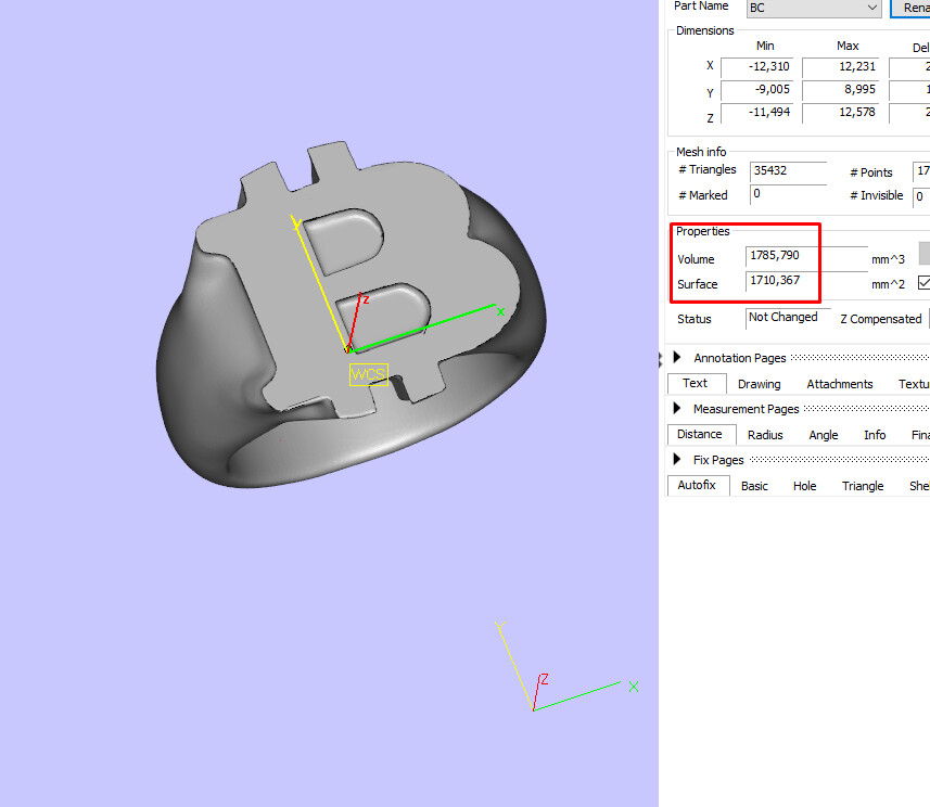 ArtStation - Bitcoin signet finger ring jewelry | Resources