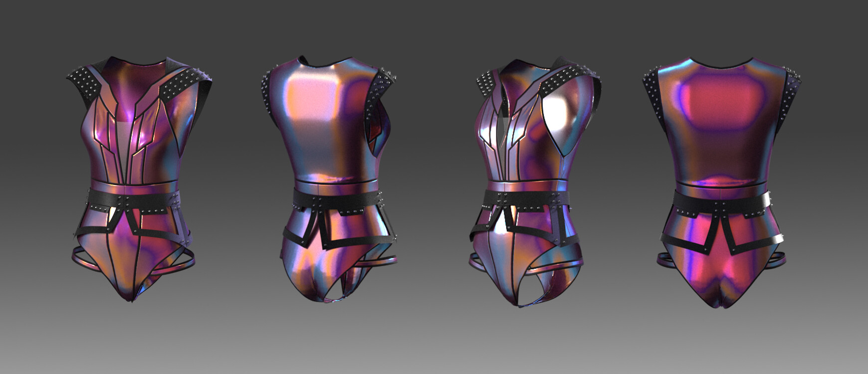 ArtStation - Cyberpunk swimsuit | Game Assets