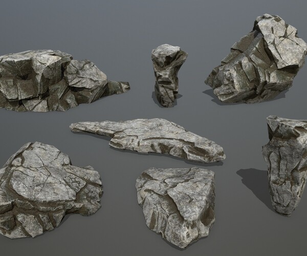 ArtStation - rocks | Game Assets