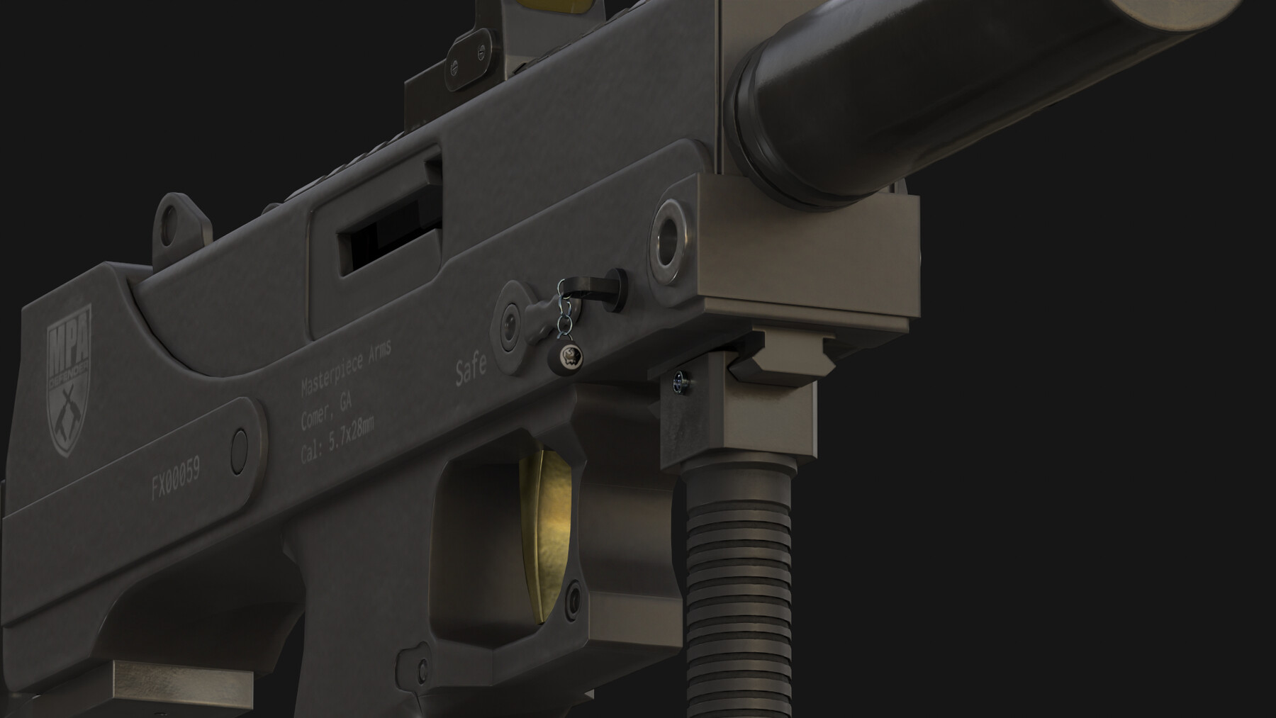 ArtStation - Masterpiece Arms MPA Defender | Game Assets